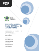 Tabla de Grados API y Densidad | PDF | Unidades de medida | Industria ...