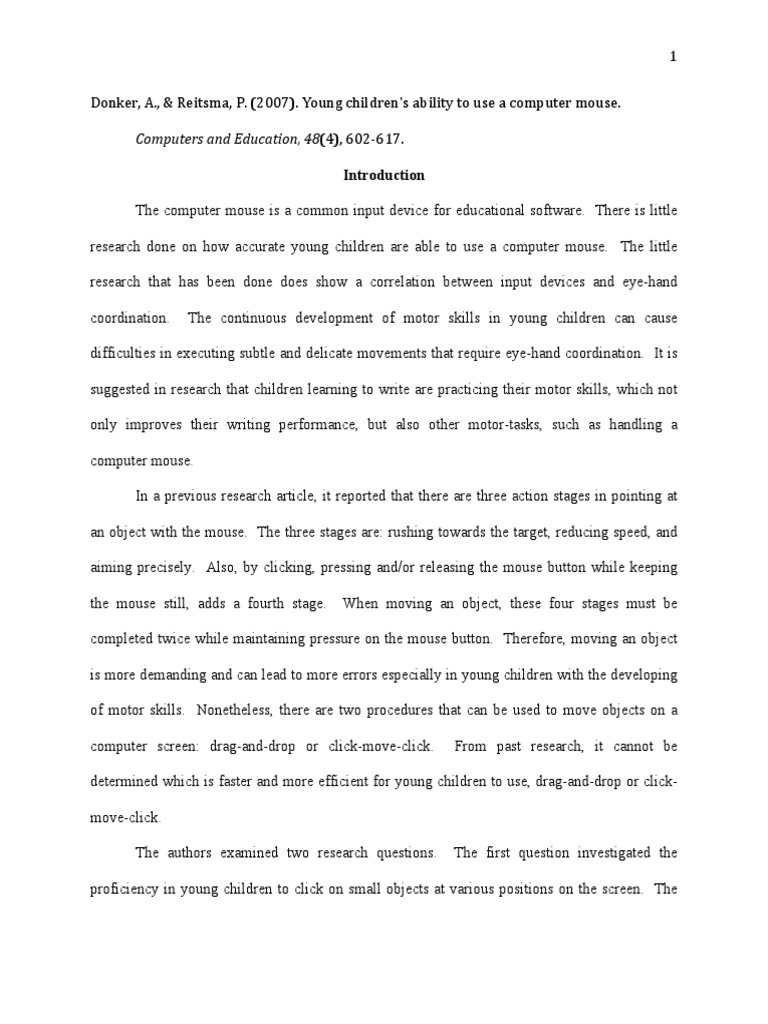 Edcep 816 Quantitative Annotated Bibliography - Whitney Hydeman | PDF ...