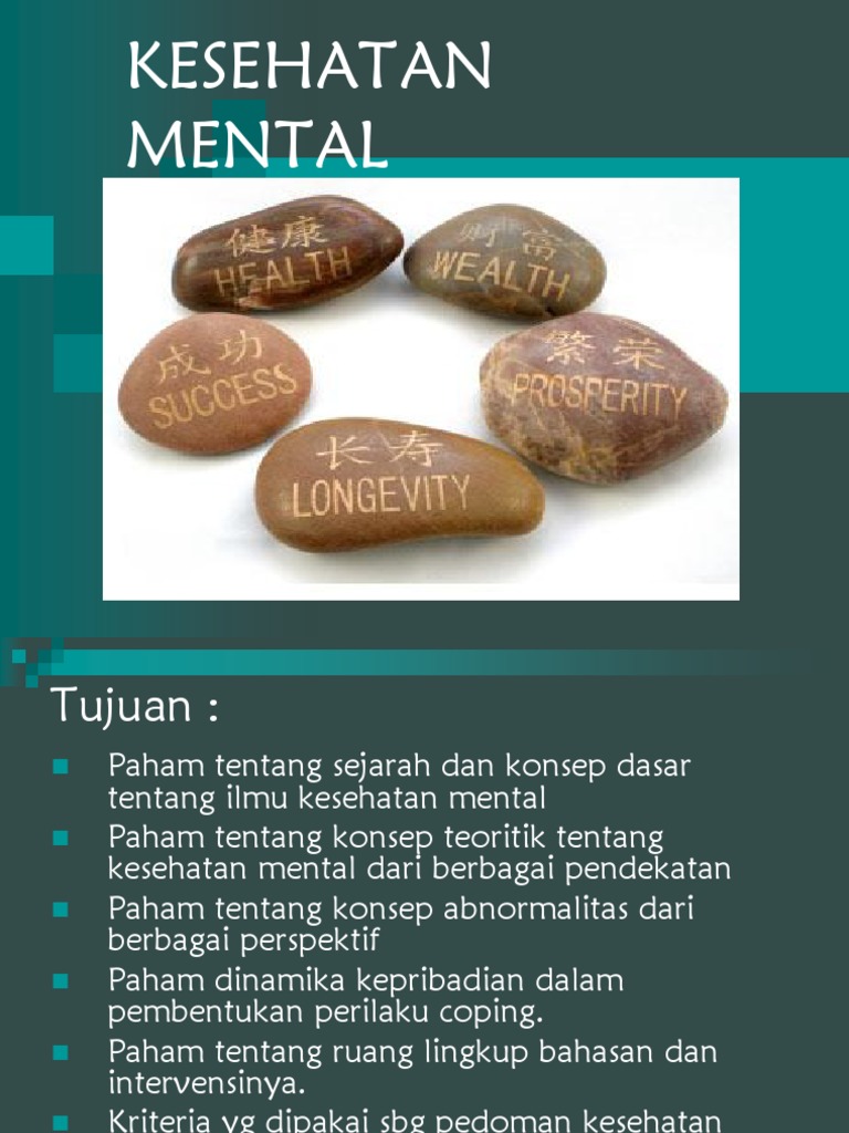 Kesehatan Mental | PDF