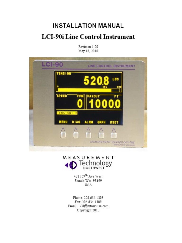 Lci 90i Manual Rev100 A | PDF | Relay | Computer Network