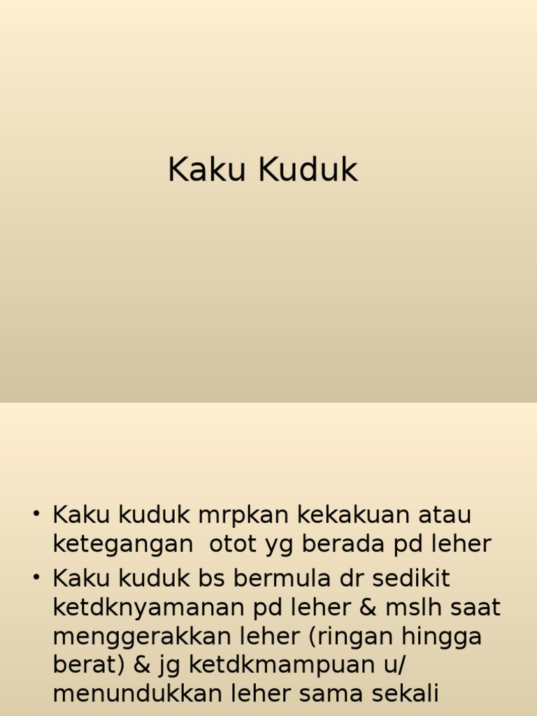Kaku Kuduk | PDF
