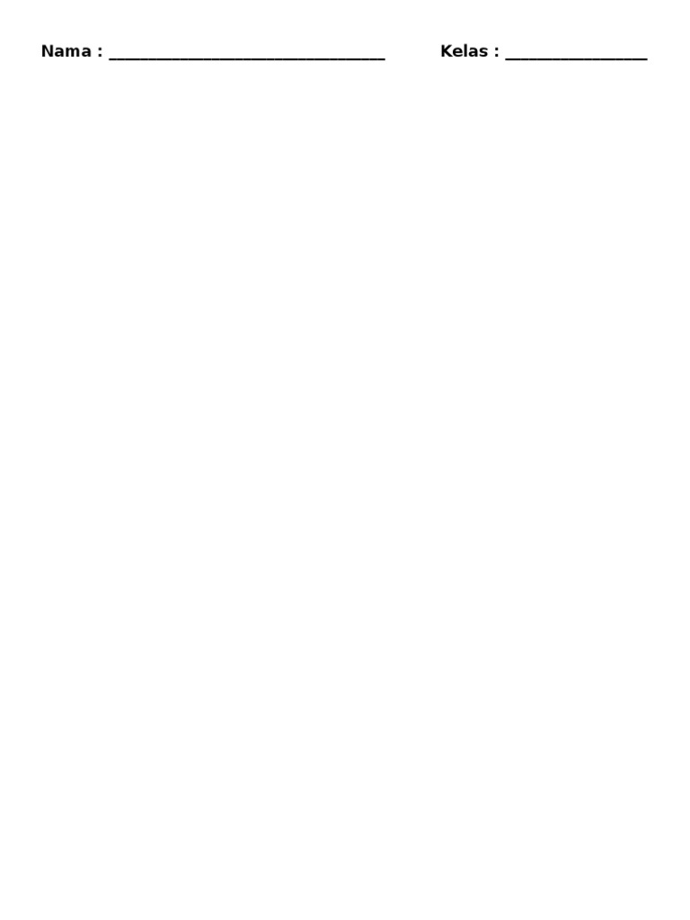 Huruf Garis Tiga | PDF