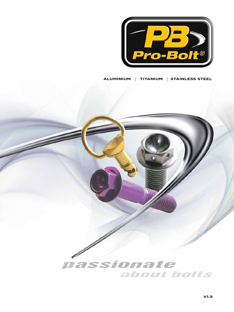 Probolt Brochure Fastener PDF | PDF | Screw | Strength Of Materials