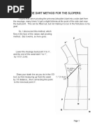Dart Manipulation Techniques Overview | PDF | Seam (Sewing) | Teaching ...