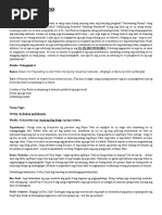 Huli Monologue Script | PDF