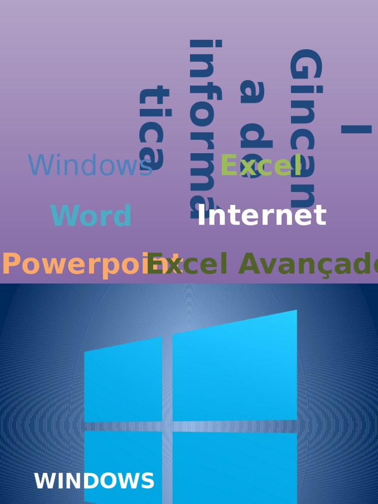 Quiz Informática | PDF | Microsoft Excel | Microsoft Windows