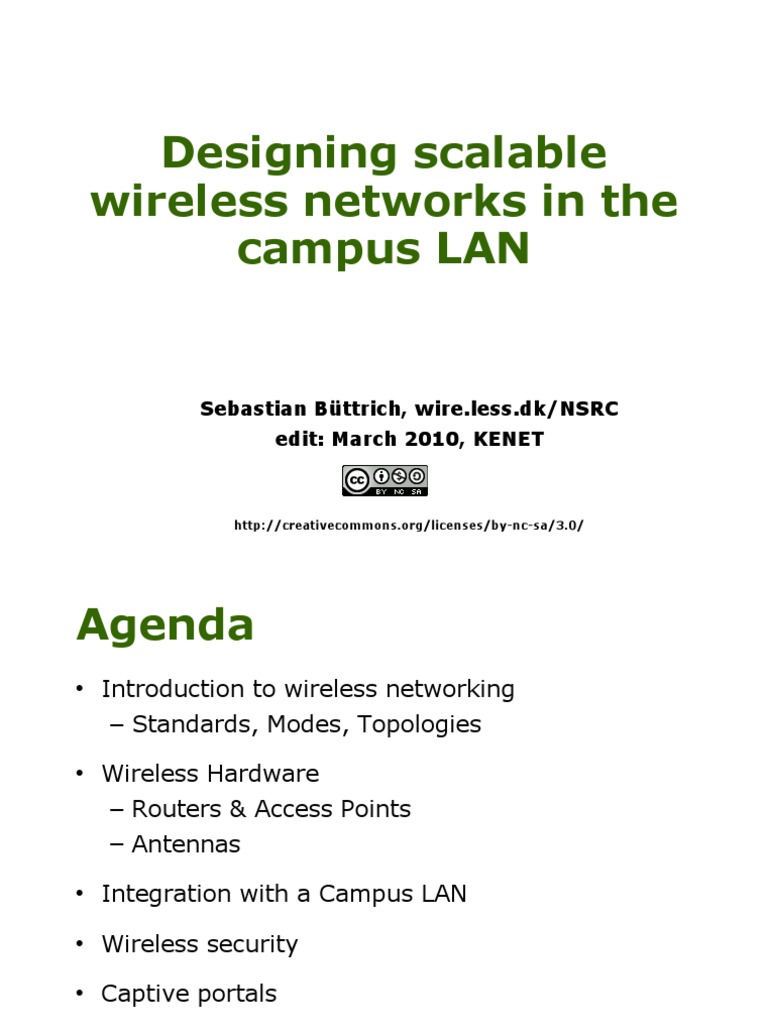 Wireless 00 Designing Scalable Wireless Networks in The Campus LAN ...