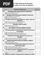 Spanish 1 - Sample Dialogues & Practice With Writing Rubric | PDF ...