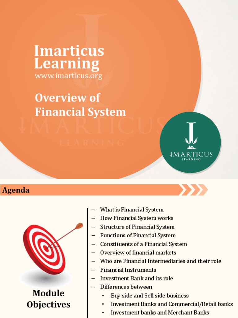 Overview of Financial System | PDF | Financial Markets | Secondary Market