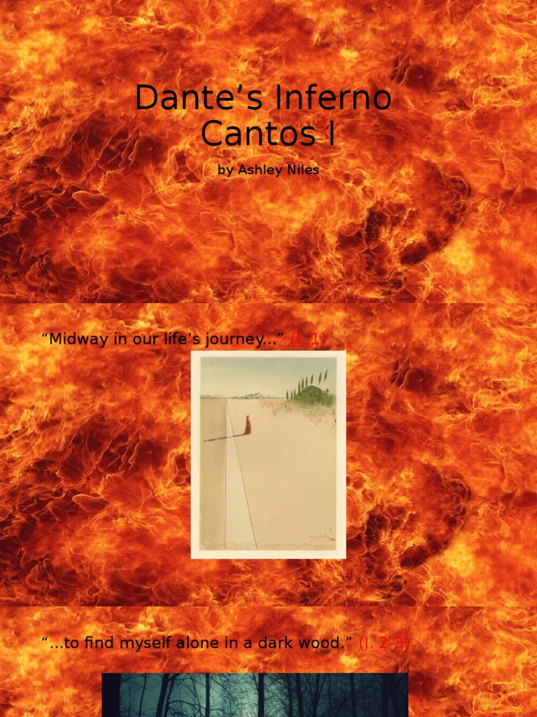 Dante's Inferno: Canto I Analysis | PDF
