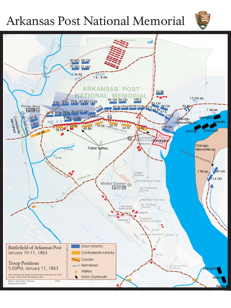 Arkansas Post National Memorial | PDF | Campaigns | American Civil War
