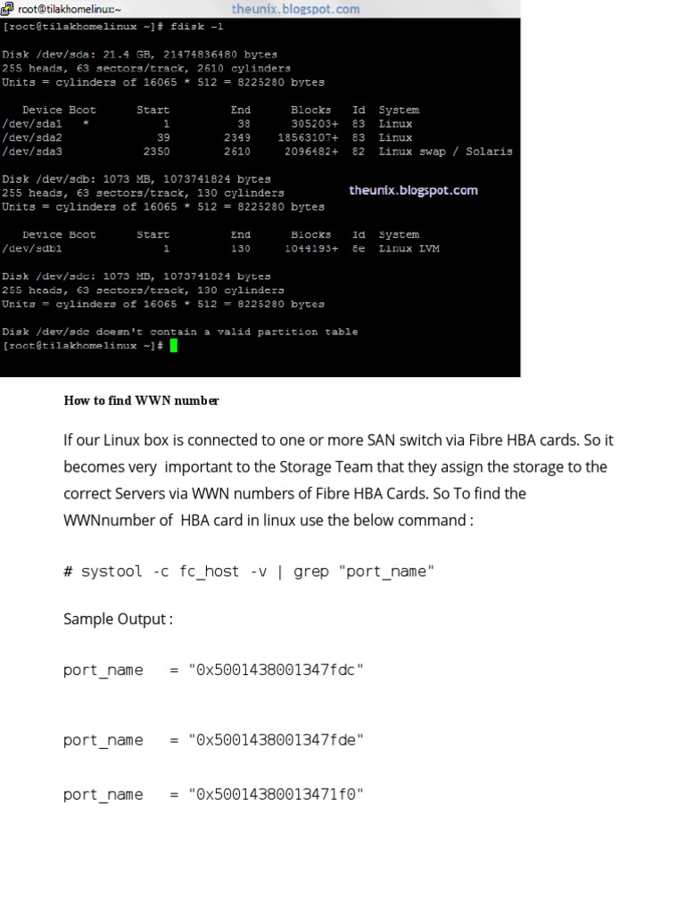 How To Find WWN Number | PDF | Java (Programming Language) | Online And ...