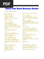 Mangu Chords | PDF