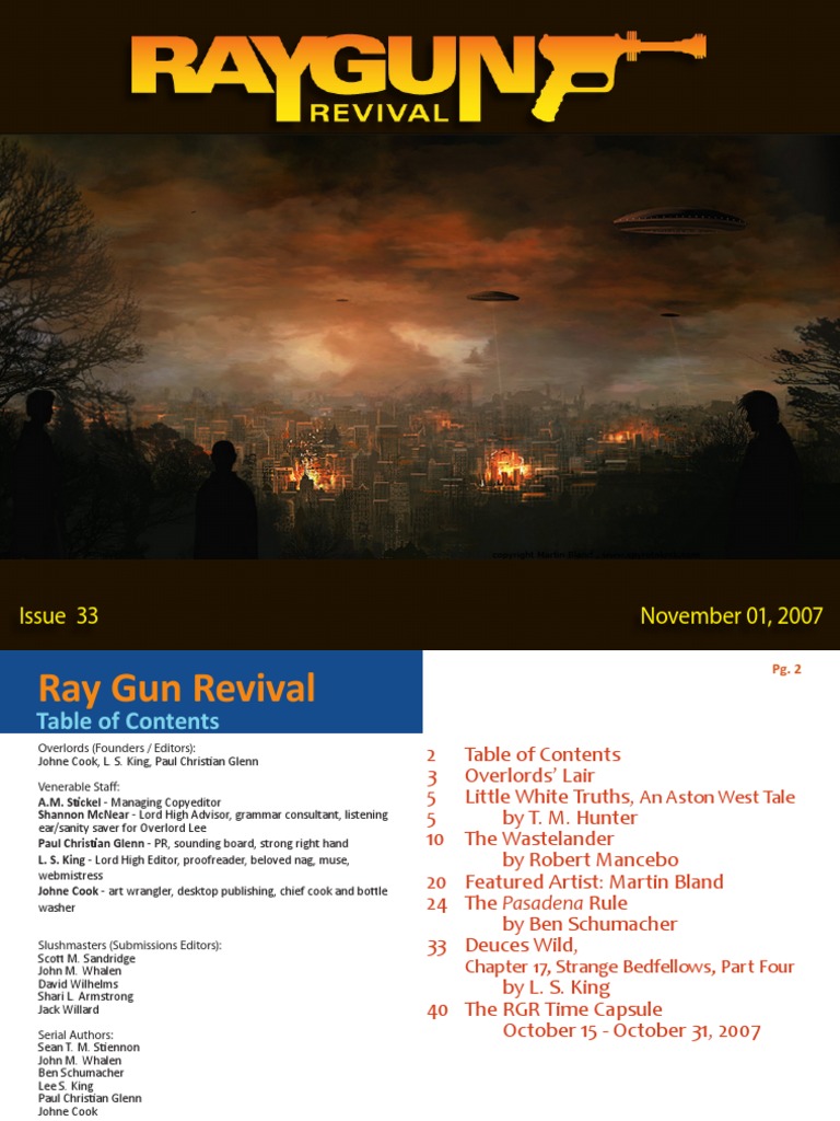 Ray Gun Revival Magazine, Issue 33 | PDF