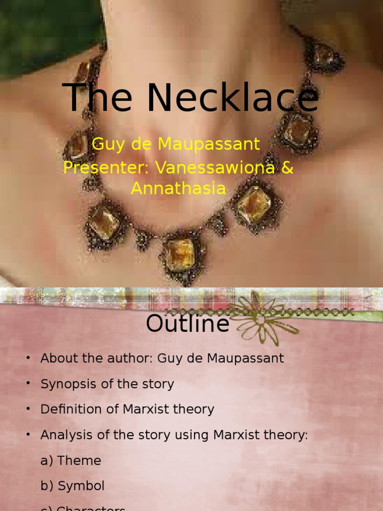The Necklace | PDF | Sociological Theories | Science