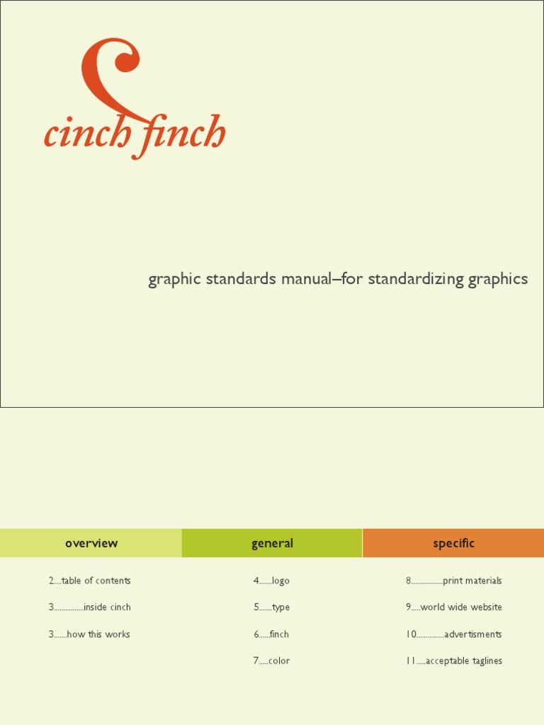 Graphic Standards Manual-For Standardizing Graphics | PDF | Letter Case ...