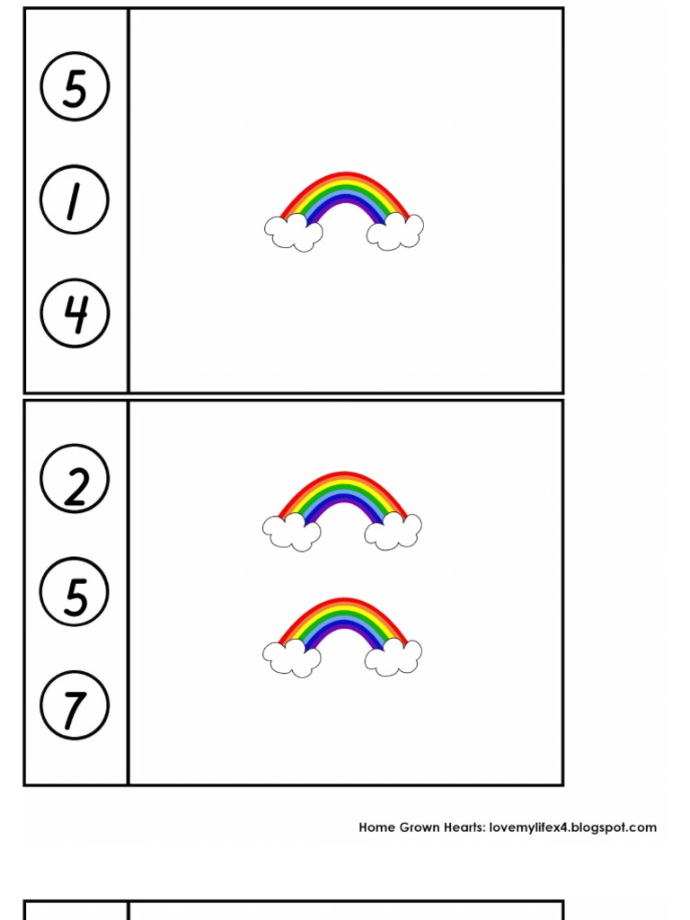 Rainbow Number Matching