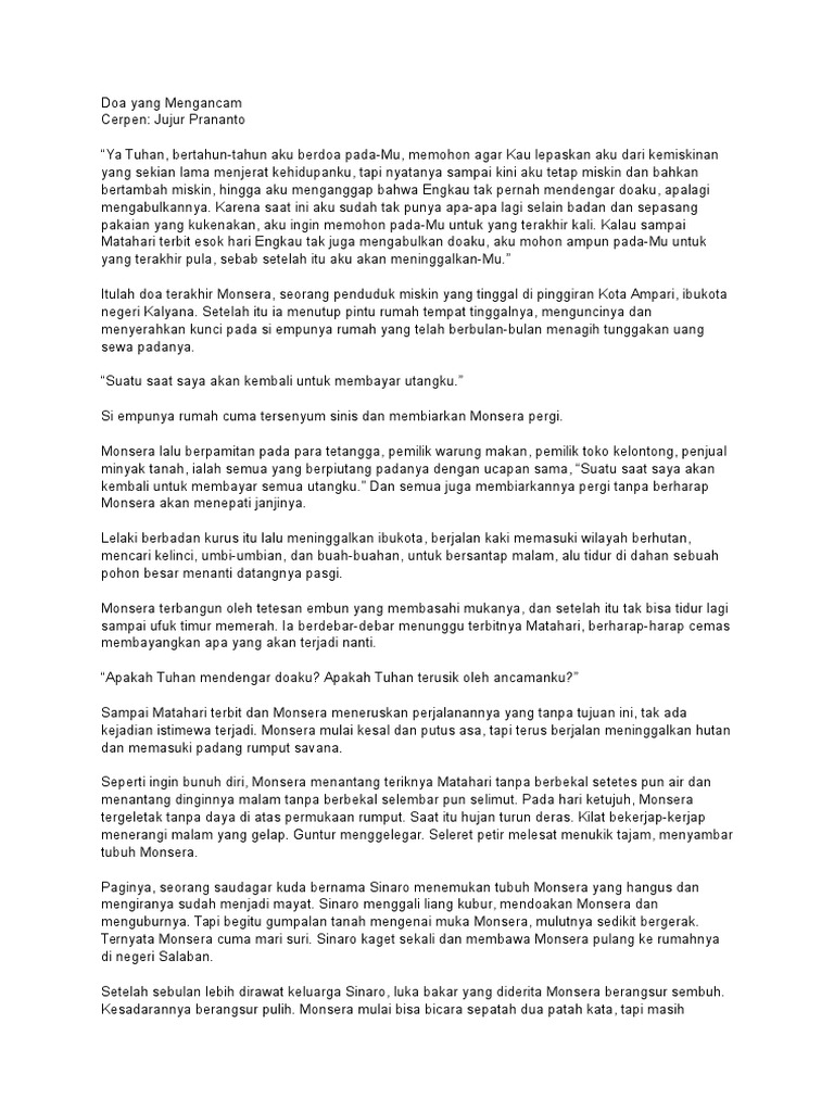 Doa Yang Mengancam | PDF