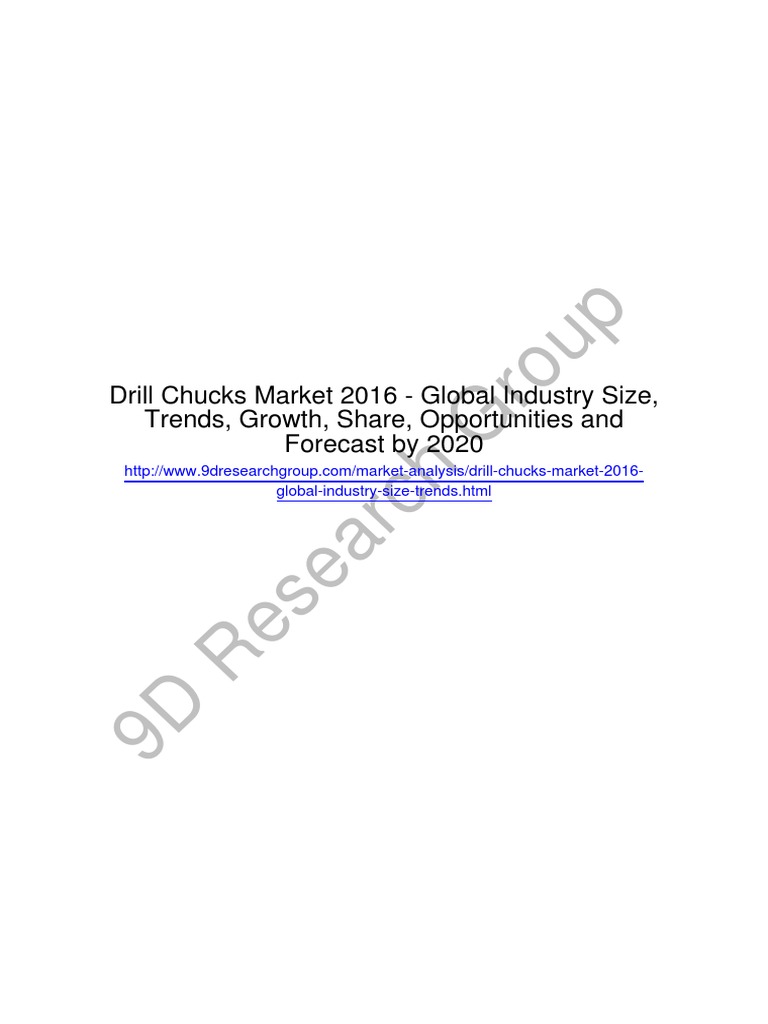 9d Research Group Pdf Market Analysis Exports