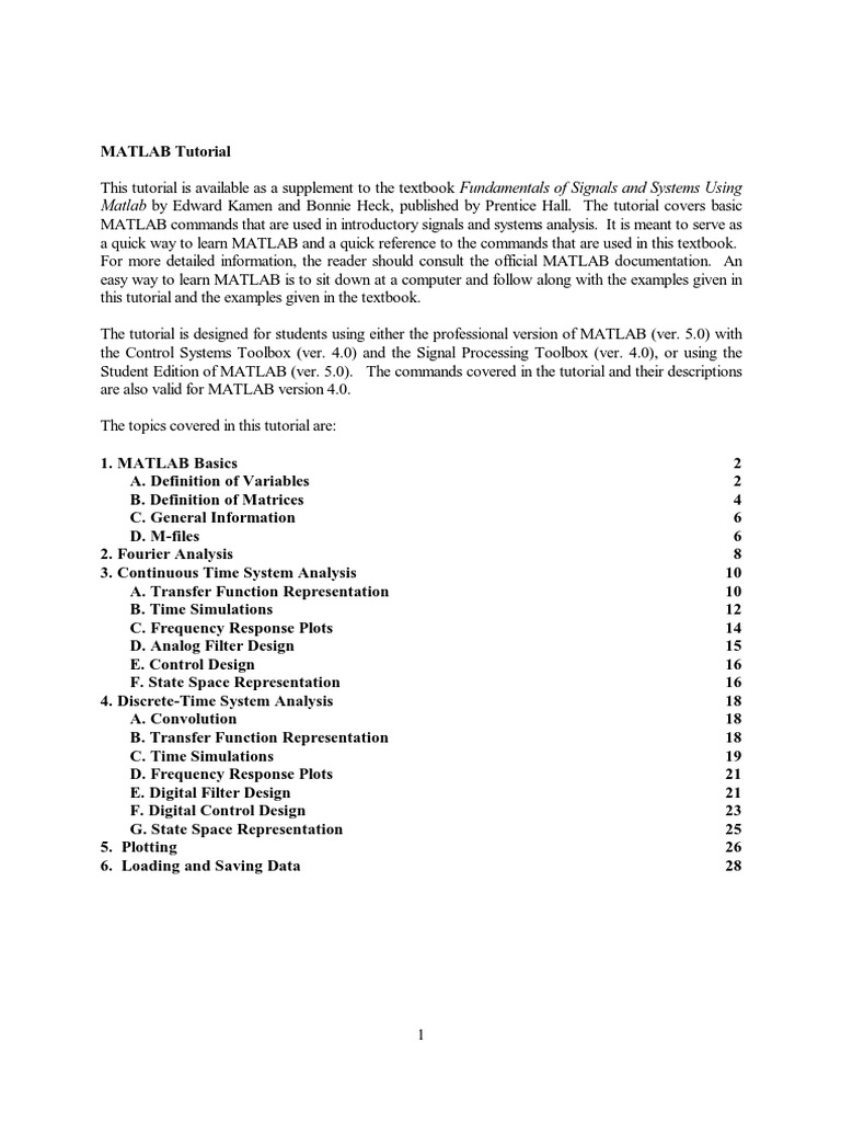 MATLAB | PDF | Exponential Function | Matlab MATLAB | PDF | Exponential Function | Matlab