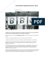 BBC Royal Charter 2016-2027 | PDF | Board Of Directors | Bbc
