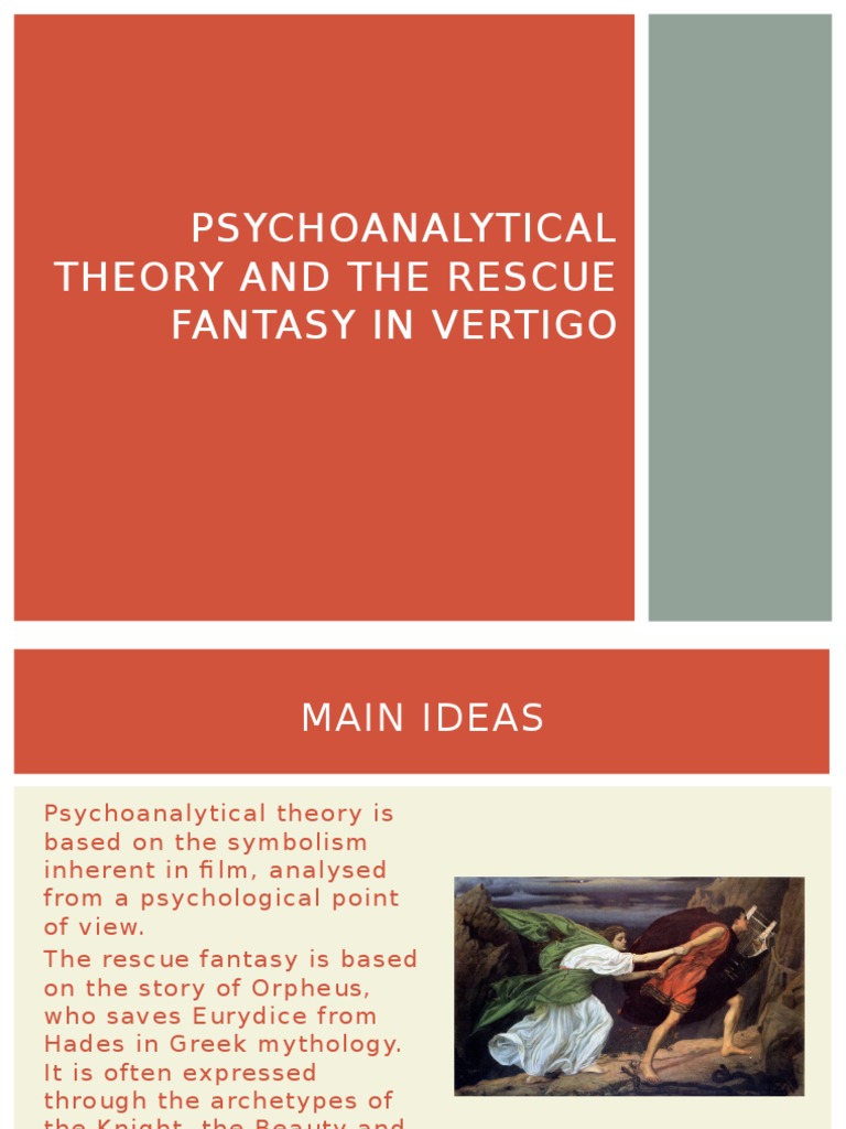 Psychoanalysis of Rescue Fantasy in Vertigo | PDF | Self-Improvement