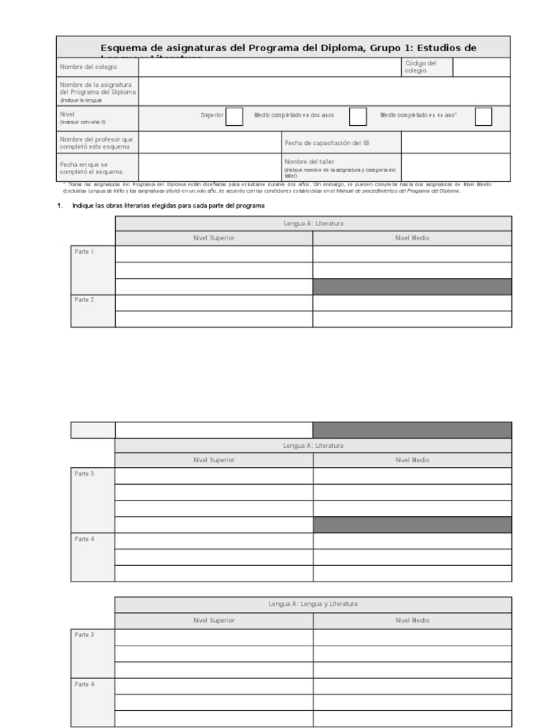 Esquema de Curso - IB | PDF | Aprendizaje | Cognición