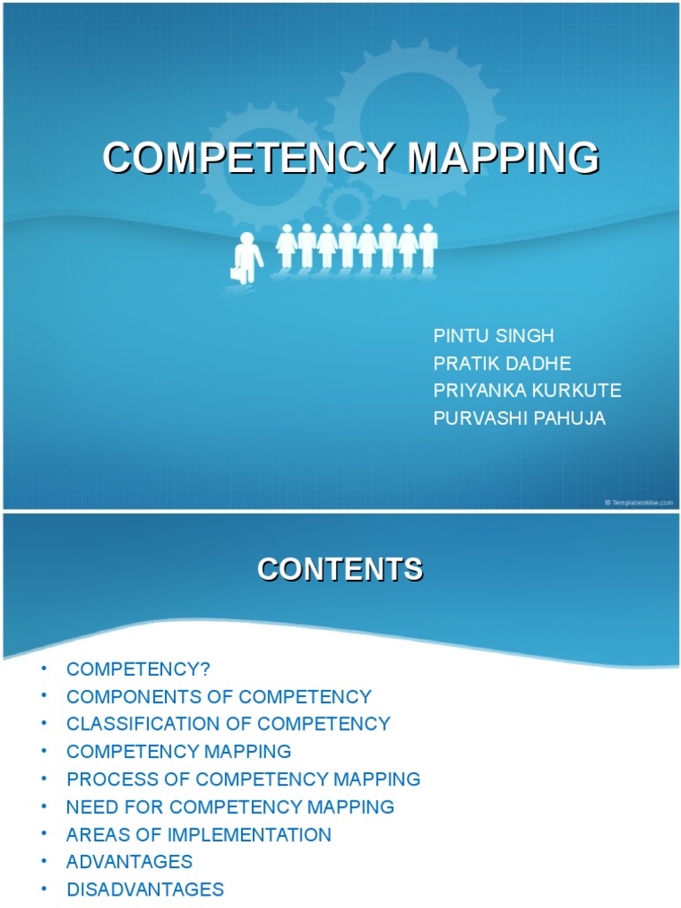 Competency Mapping Download Free Pdf Competence Human Resources