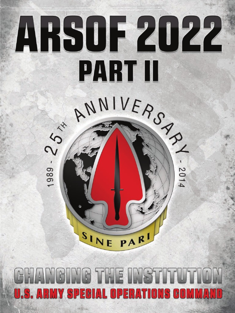 ARSOF 2022: Strategic Review and Progress | PDF | United States Special ...