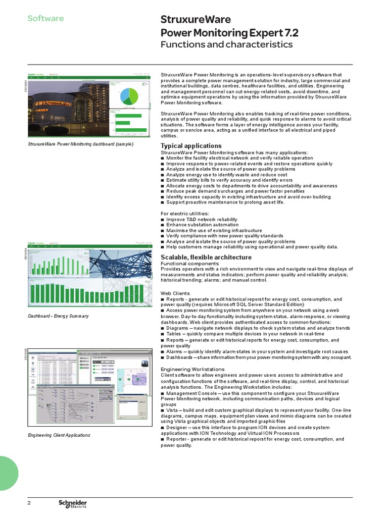 Power Monitoring Expert 7 - 2 Functions and Characteristics | PDF ...