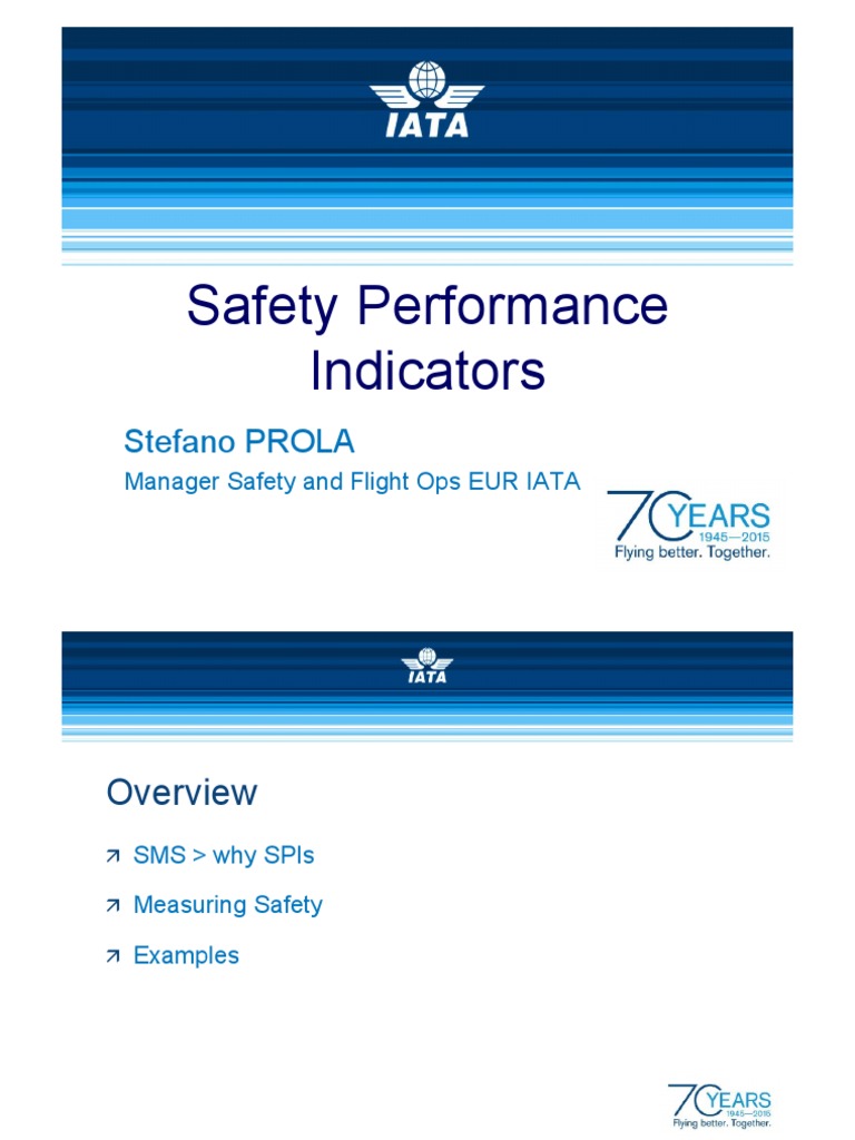 Aviation Safety Performance Indicators | PDF | Safety | Performance ...