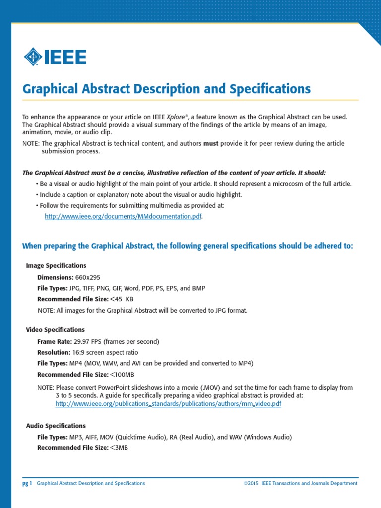 Graphical Abstract | PDF | Media Technology | Digital Technology