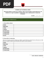 Formulari Final I Vetëdeklarimit | PDF