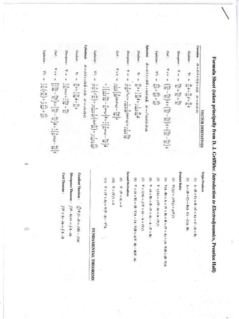 Emt Formula Sheet | PDF