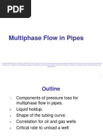 Multiphase Flow Dynamics in Pipes | PDF | Fluid Dynamics | Reynolds Number