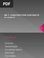 IND AS 11: Accounting for Construction Contracts | PDF | Revenue ...