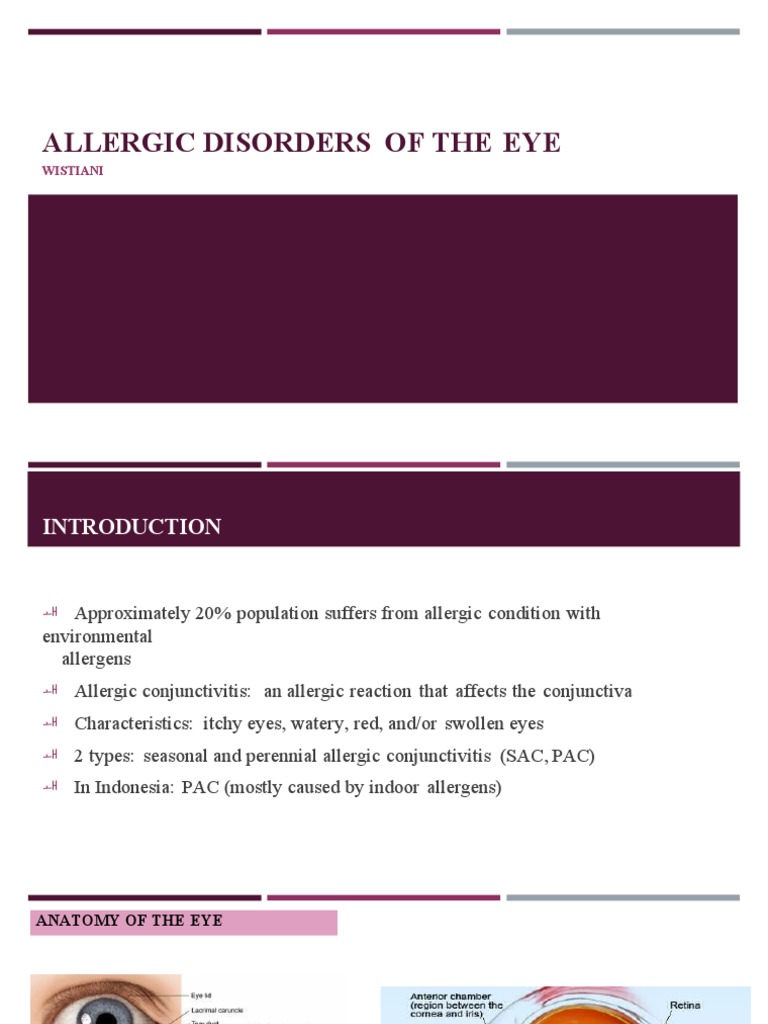 (766885416) Allergic Disorders of The Eye | PDF | Allergy | Medical ...