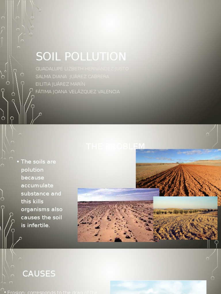 Soil Pollution Causes And Solutions Pdf