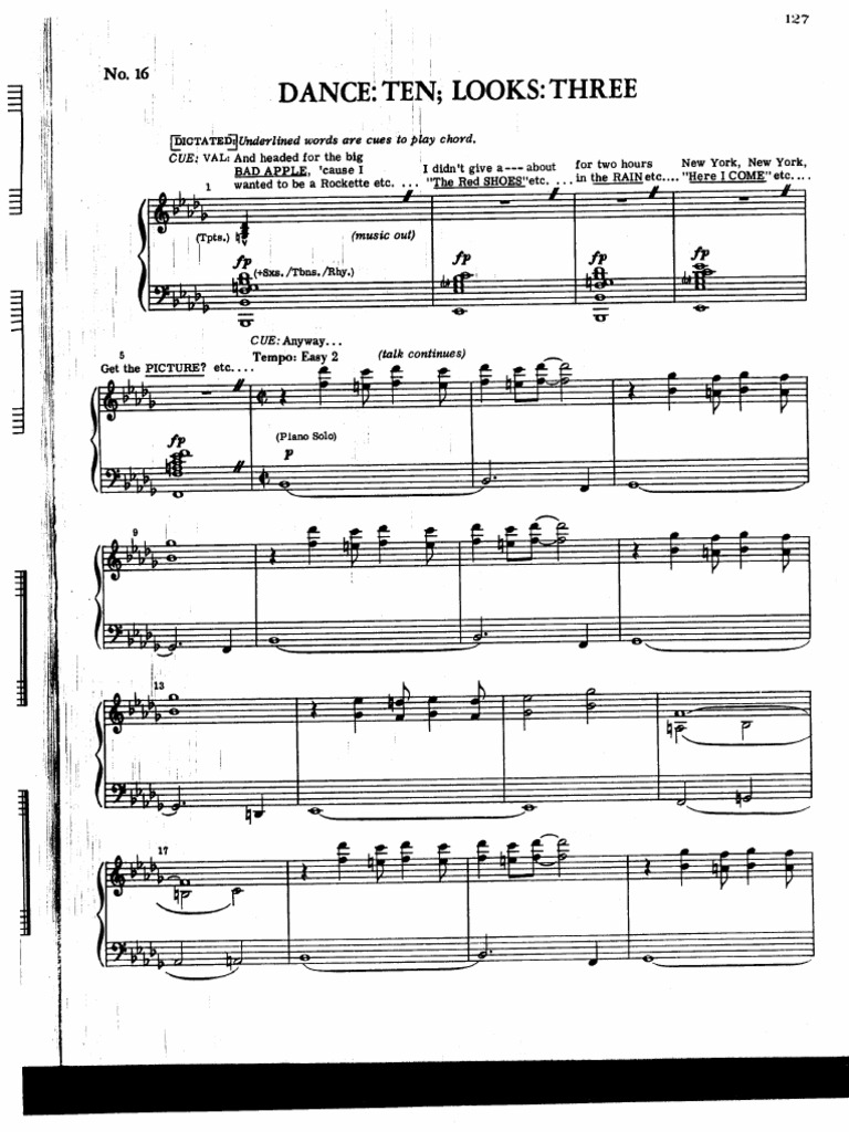 Dance 10, Looks 3 | PDF