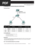 4.4.9 Lab - Troubleshoot Inter-VLAN Routing | PDF | Computer Networking ...