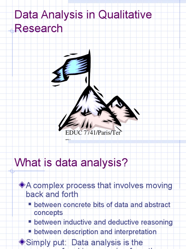 Qualitative Data Analysis | PDF | Qualitative Research | Data