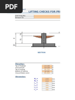 Lifting Hook Design | PDF | Crane (Machine) | Precast Concrete