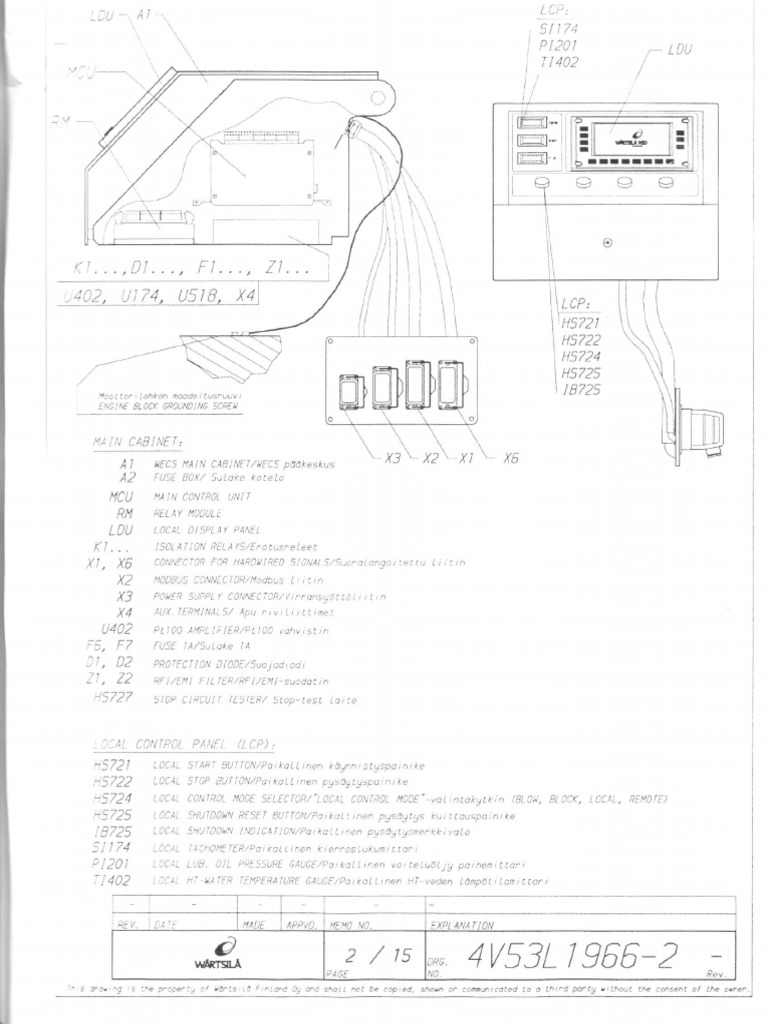 MT. PLAJU - Electric Control DWG | PDF