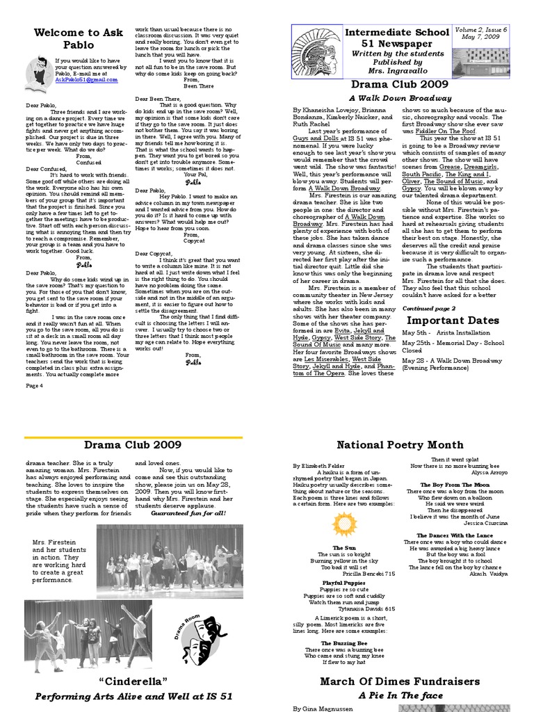 April 2009 | PDF | Poetry | Performing Arts
