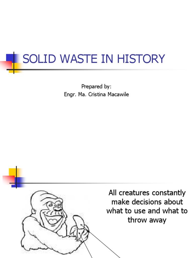 History of Solid Waste | PDF | Municipal Solid Waste | Black Death