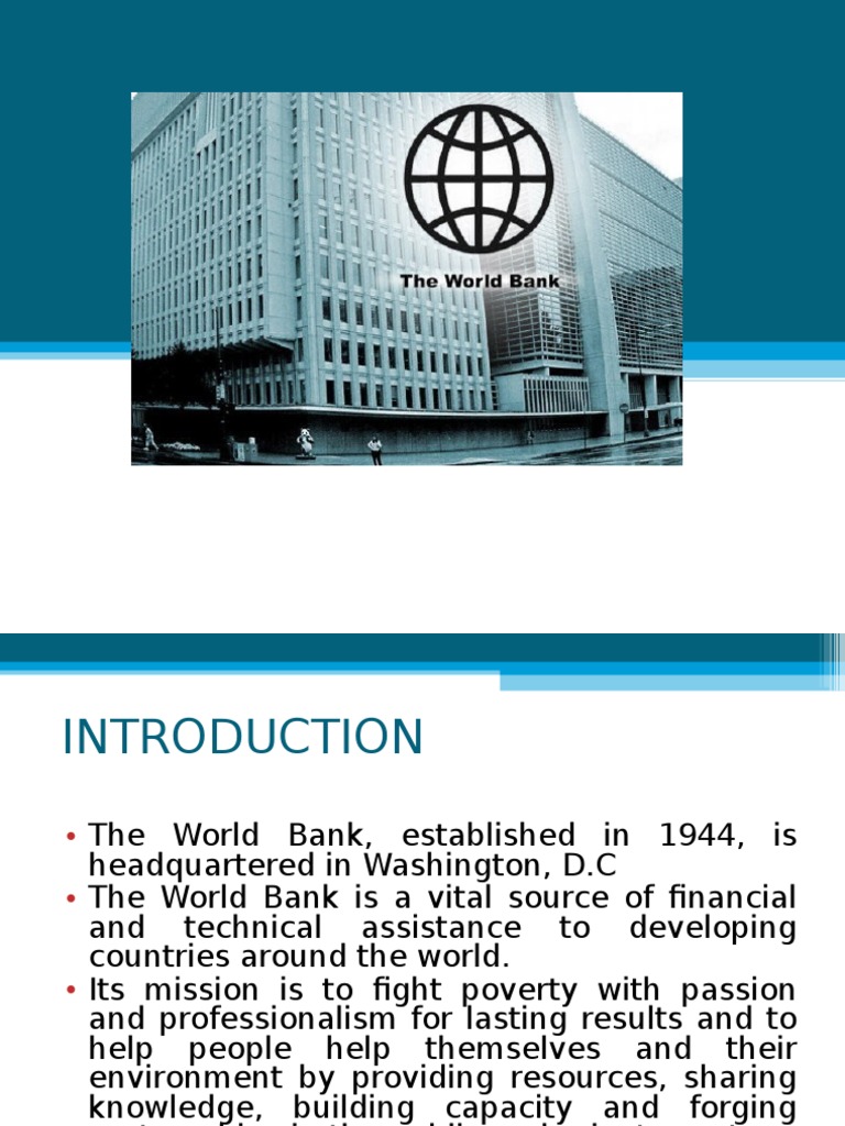 Worldbank | PDF | World Bank | International Development Association