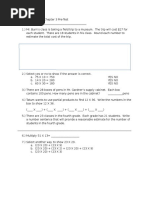 Envision Math Homework Workbook Answer Keys | PDF | Mathematics | Worksheet