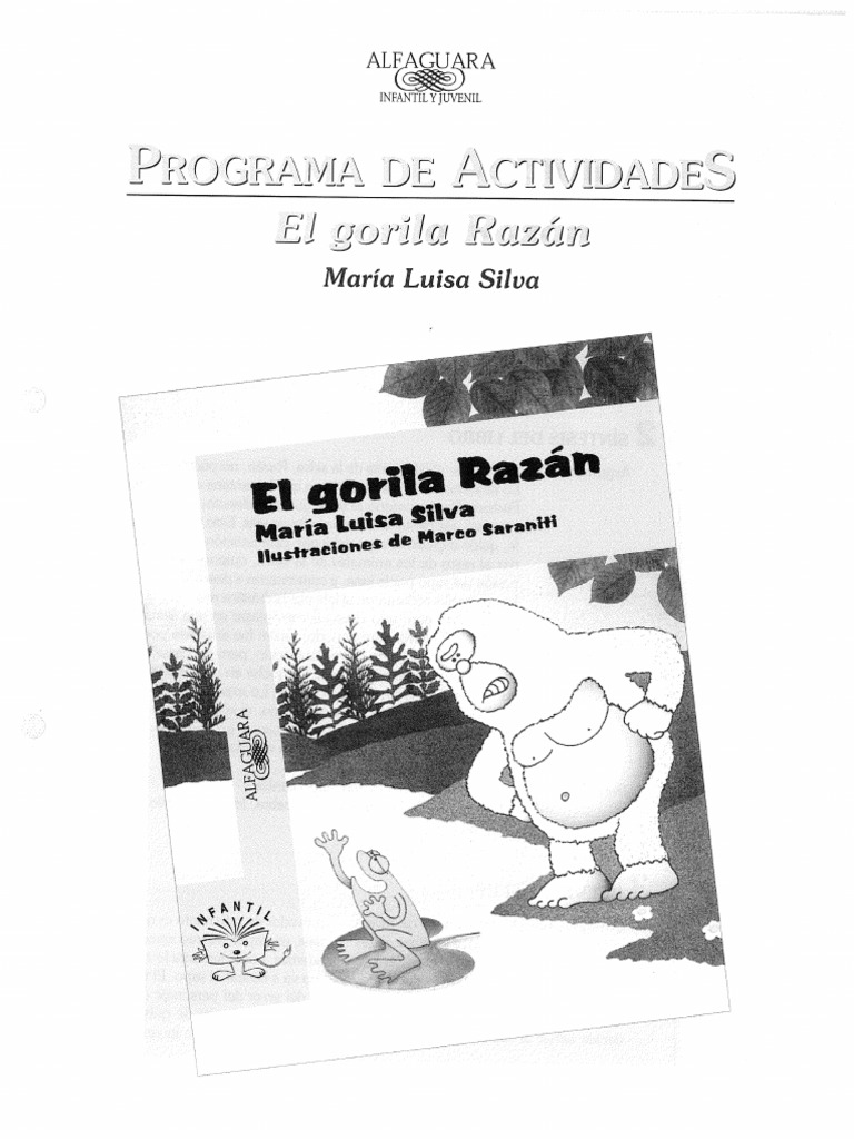 Guia Actividades El Gorila Razan | PDF