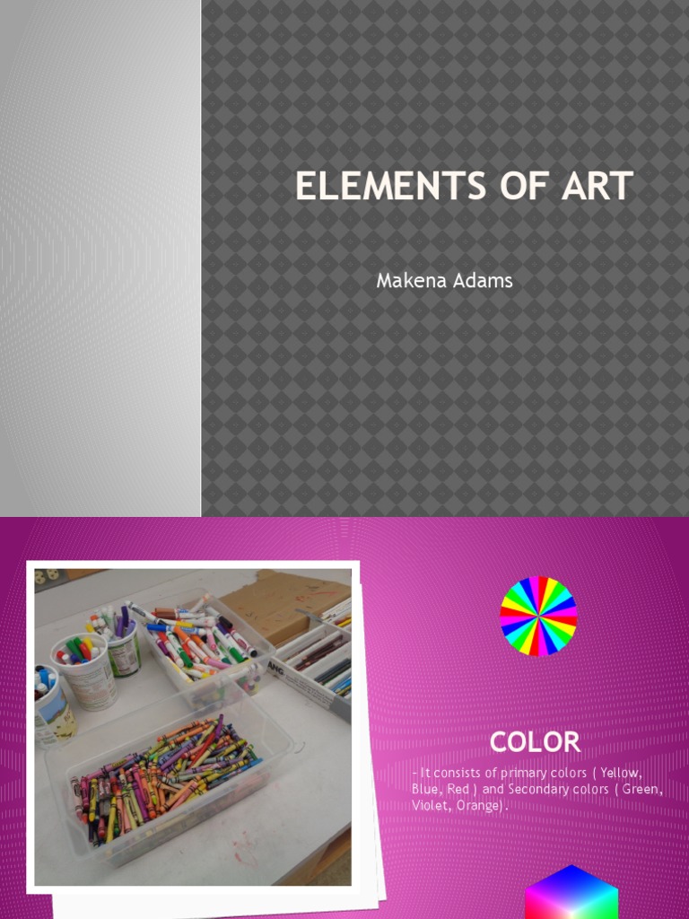 Elements of Art Explained | PDF