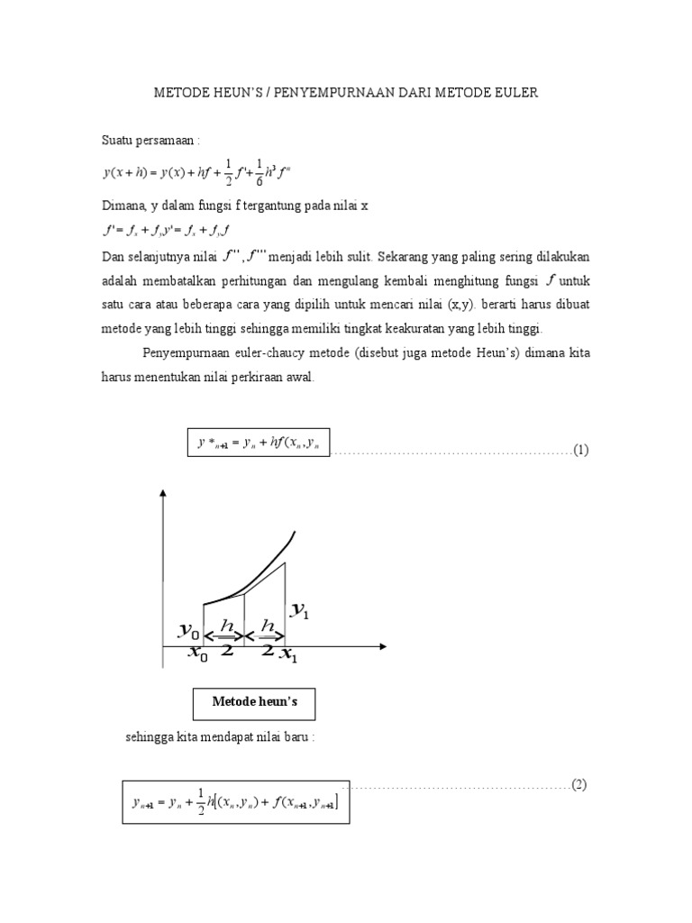 Metode Heun | PDF